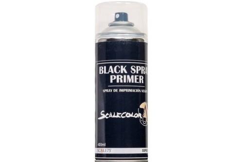 ScaleColor: Black Spray Primer (400 ml) - grybezpradu.eu