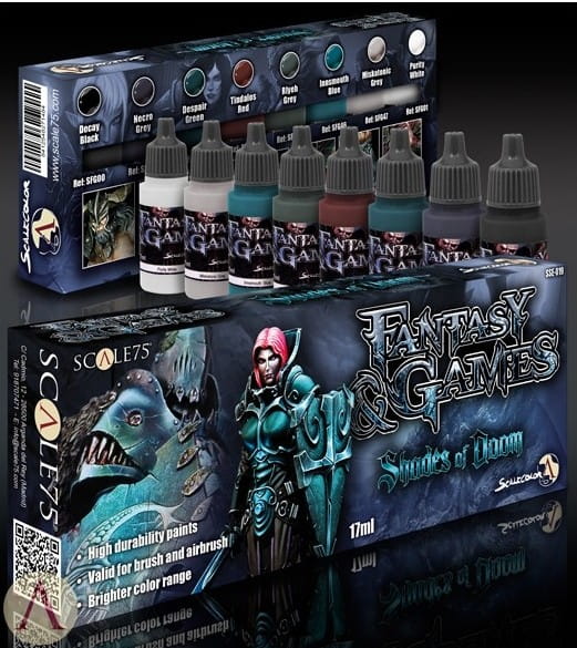 Scale75: Fantasy & Games - Paint Set - Shades of Doom - grybezpradu.eu