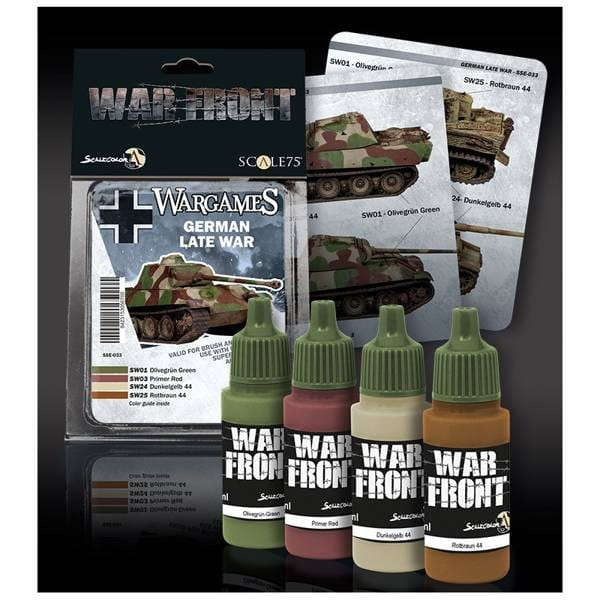 Scale 75: German Late War Paint Set - cena | opinie - grybezpradu.eu