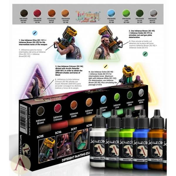 Scale 75: Inktensity 2 Paint Set - grybezpradu.eu